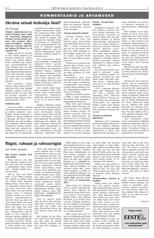 Eesti Elu Nr. 09 - 28. veebruar 2014 - Eesti Elu