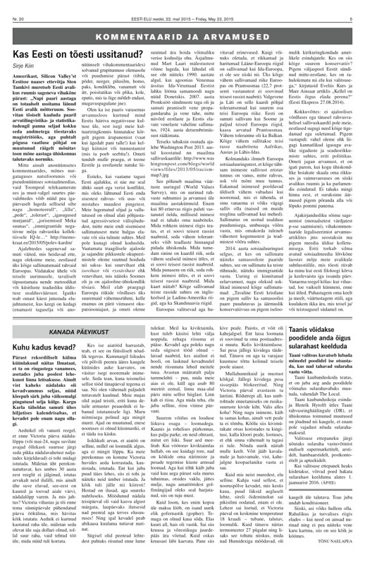 Eesti Elu Nr. 20 - 22. mai 2015 - Eesti Elu