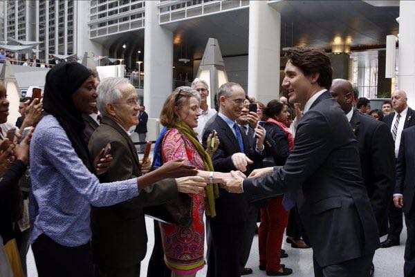 Prime Minister Trudeau answers questions from students at American ...