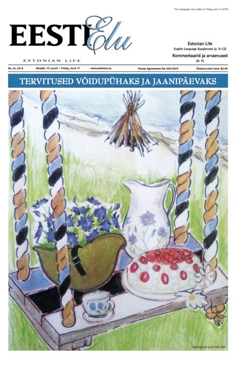 Eesti Elu Nr. 24 - 17. juuni 2016 - Eesti Elu