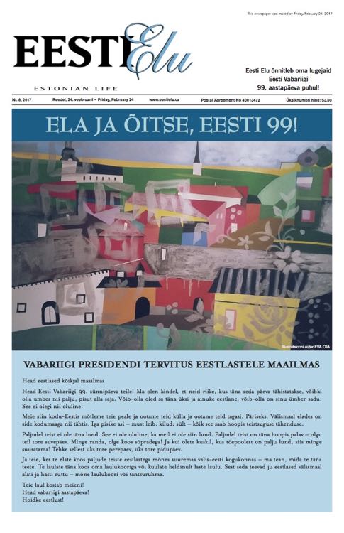 Eesti Elu Nr. 8 - 24. veebruar 2017 - Eesti Elu